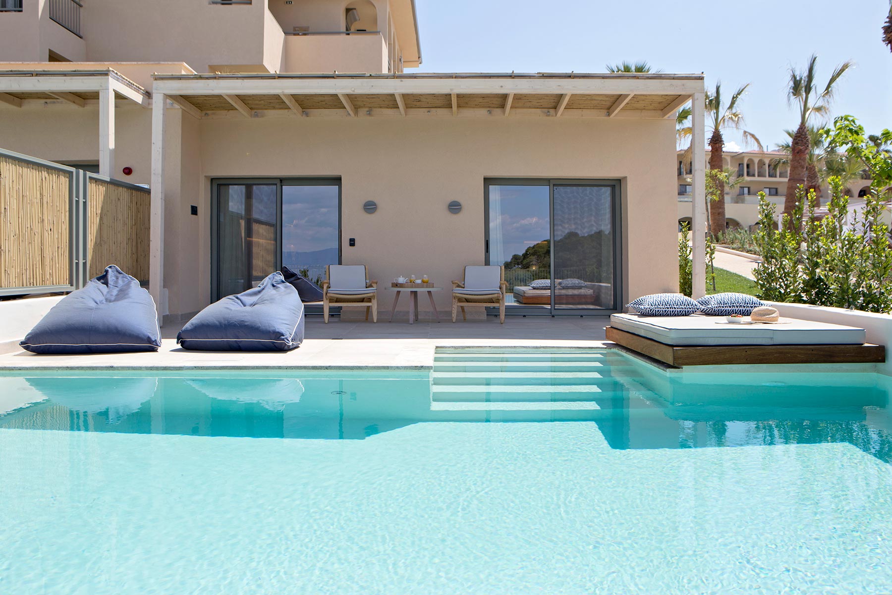 One-Bedroom Panoramic Suite with Sea View, Private Pool & Jacuzzi ...