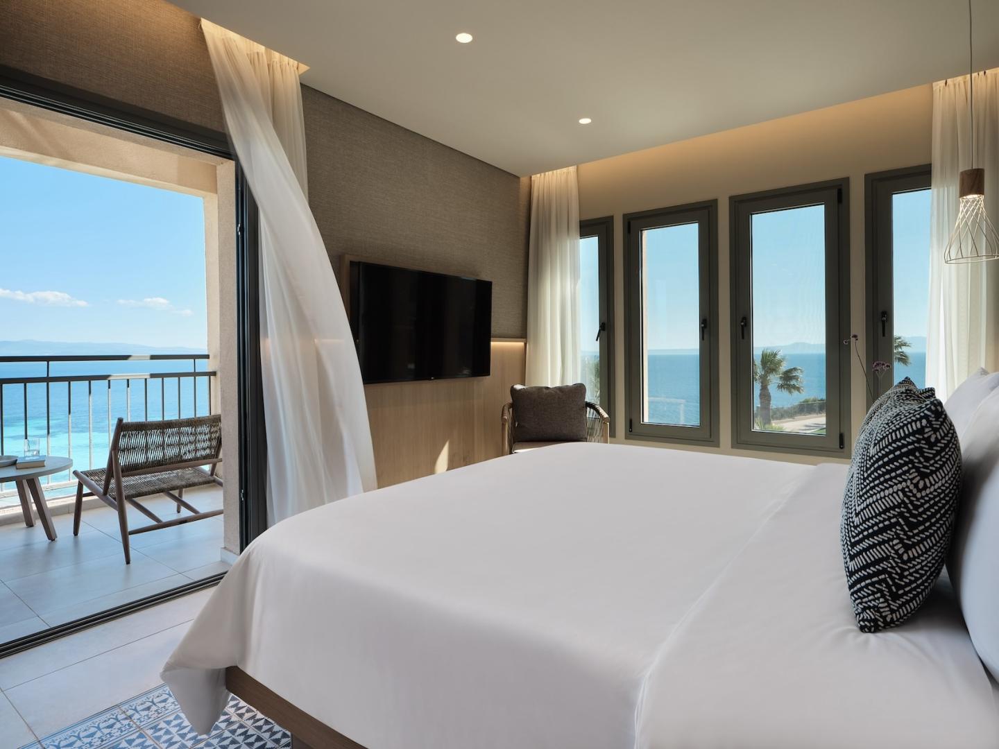 Deluxe Double Room Sea View | Cora Hotel & Spa